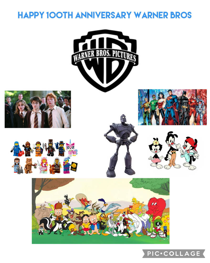 Happy 100th Aniversary Warner Bros By Christhemerfolkguy On Deviantart