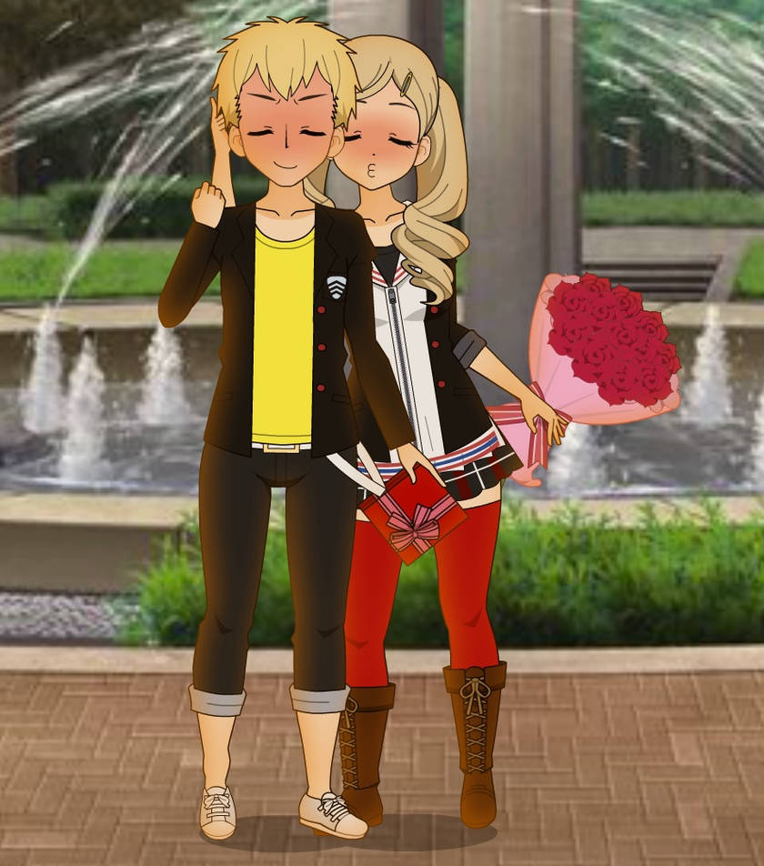 Ann X Ryuji 2 By Cammicutie On Deviantart