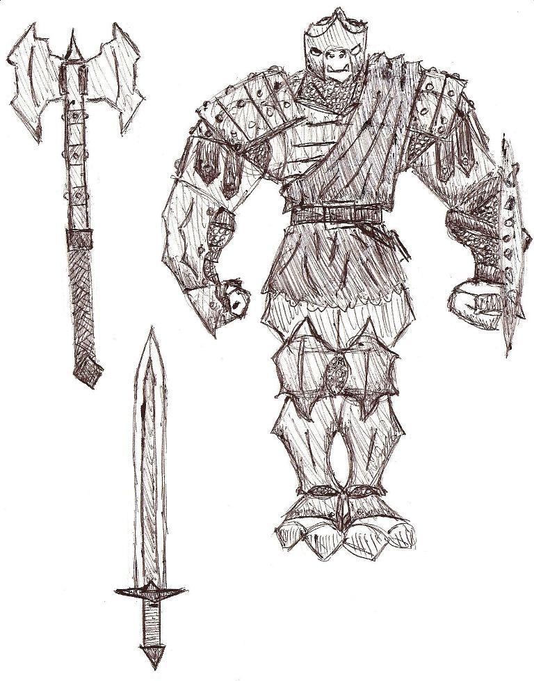Troll Armor 004 by SamwiseTheAwesome on DeviantArt