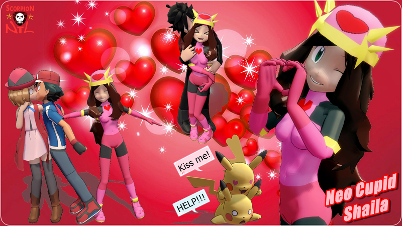 Mmd Neo Cupid Shaila Pokemon Anime Style By Scorpionntl On Deviantart