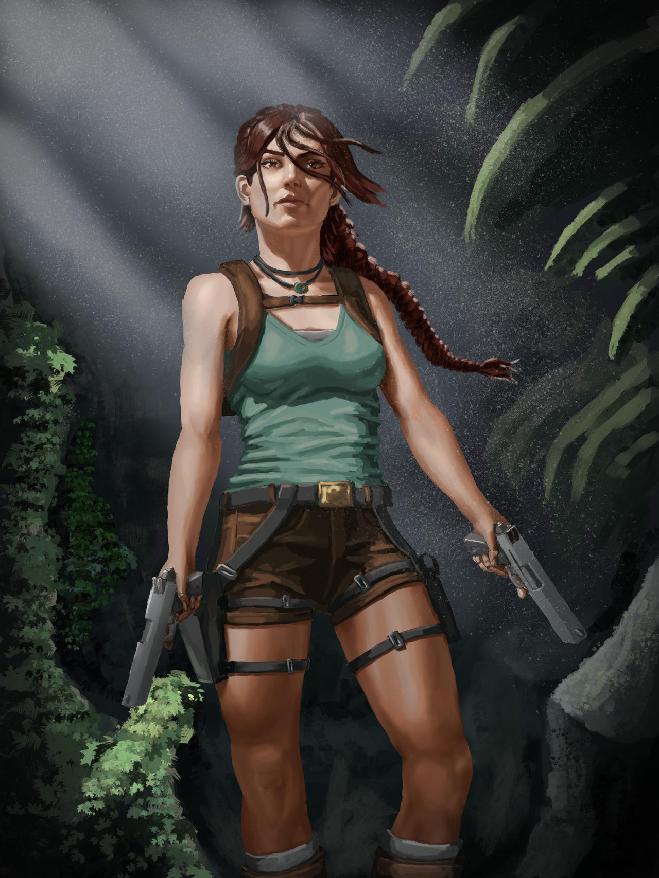 Lara Croft By Mongsterart On Deviantart