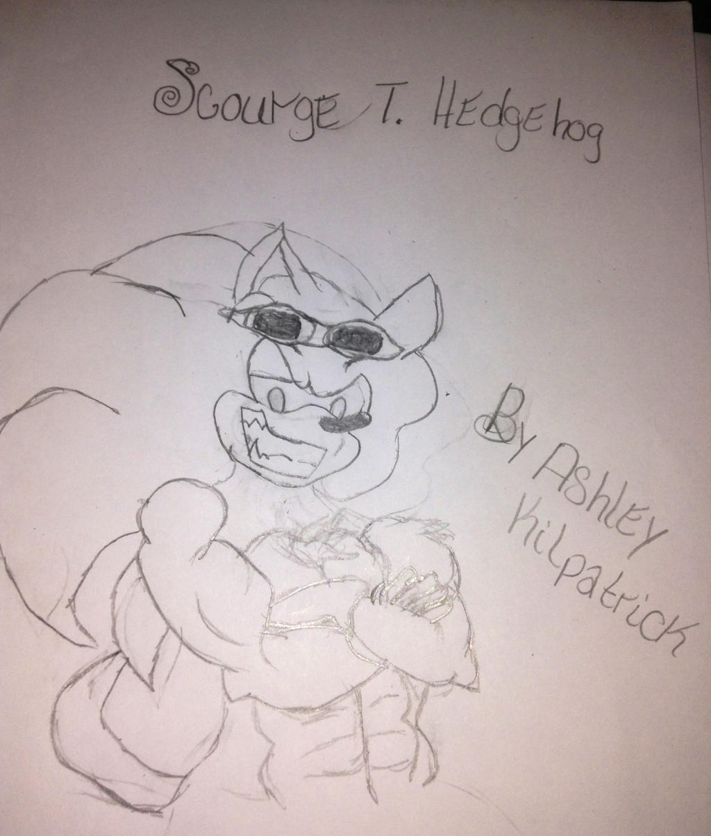 Scourge The Sexy Hedgehog By Jizabella On Deviantart