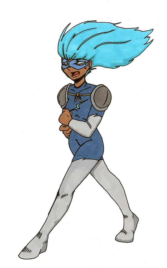 The Heroines Fast-Girl by CrazyCowProductions on DeviantArt