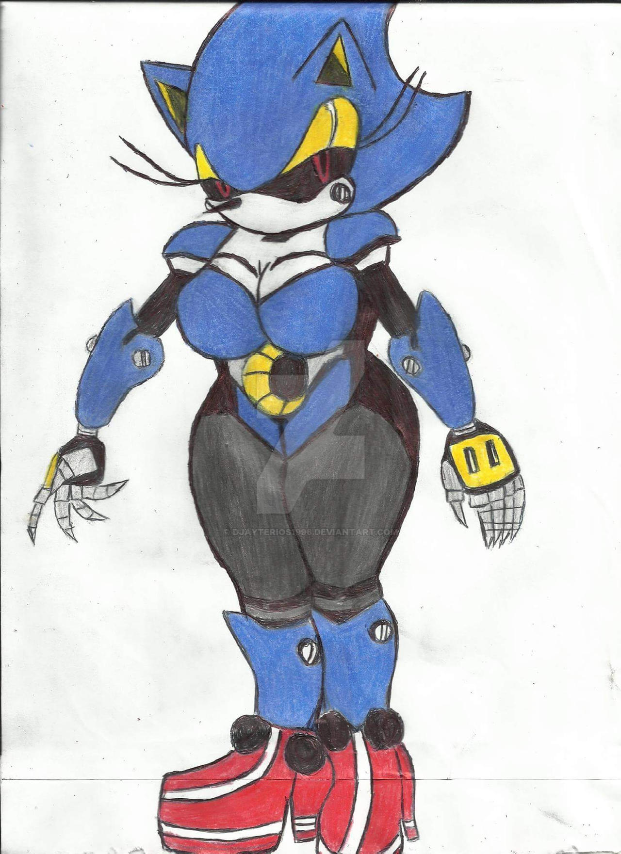 Female Metal Sonic Rule 63 By Djayterios1996 On Deviantart