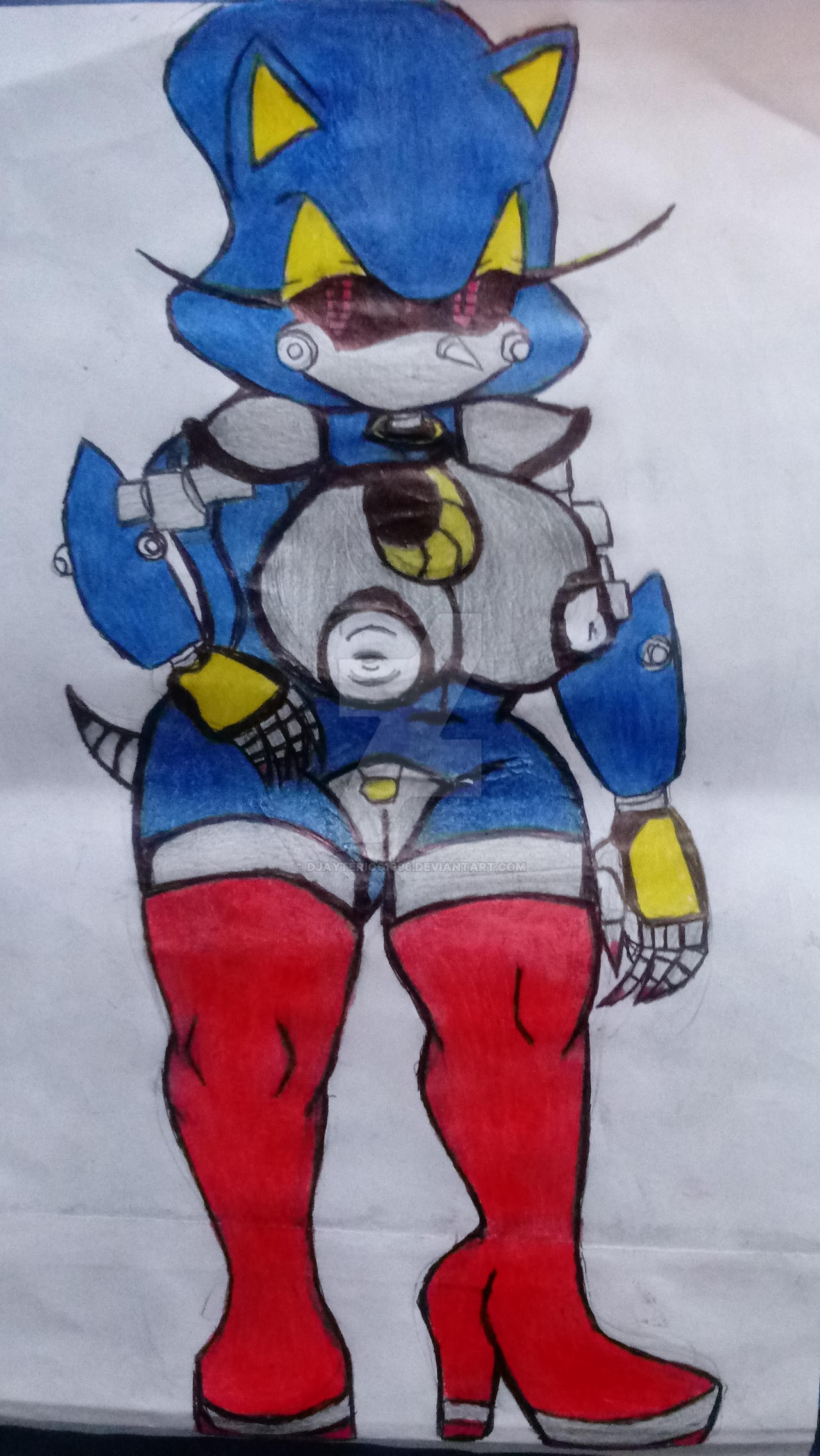 Female Metal Sonic (Rule 63) by djayterios1996 on DeviantArt Female Metal Sonic (Rule 63) by djayterios1996 on DeviantArt