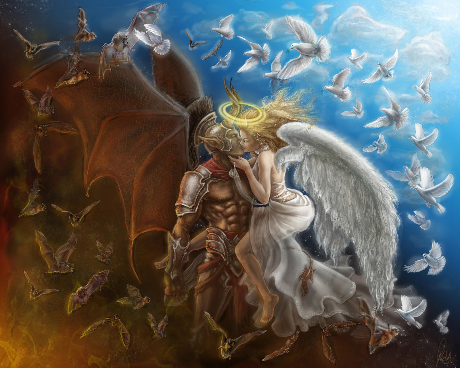 Good And Evil Entangled By NightWish666 On DeviantArt good-and-evil-entangled-by-nightwish666-on-deviantart