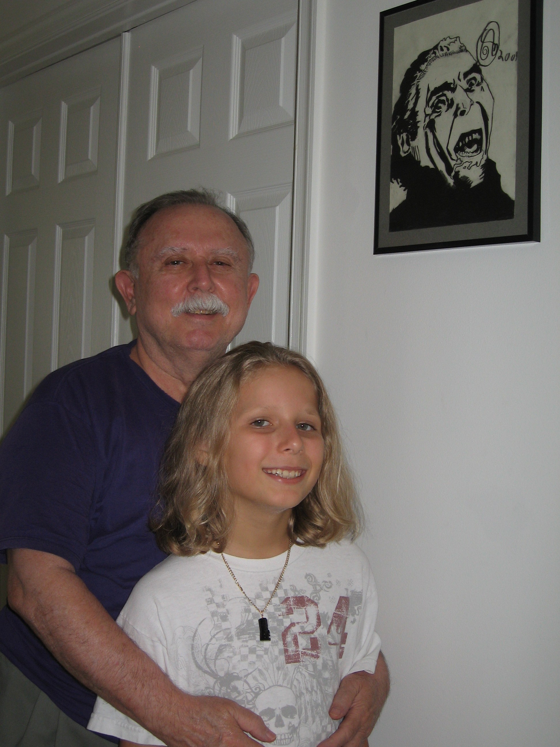 My Grandpa And I By Lukis24 On Deviantart