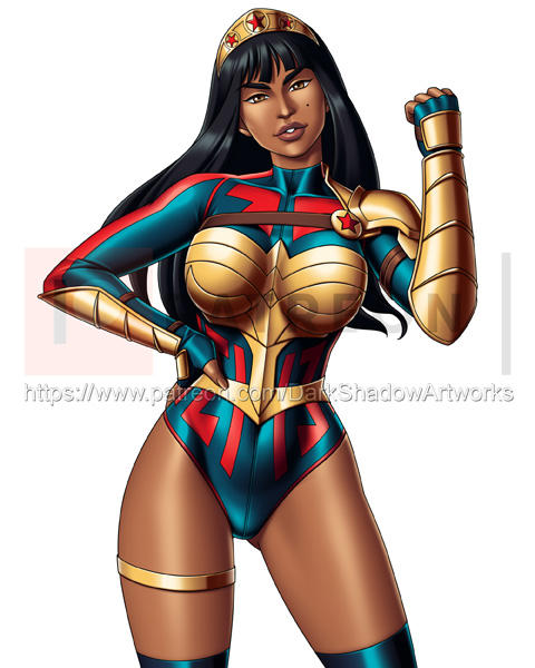 Patreon Yara Flor Wonder Woman By Darkshadowartworks On Deviantart