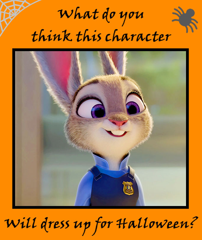 What Would Judy Hopps Dress Up As For Halloween By Thedauphine On Deviantart