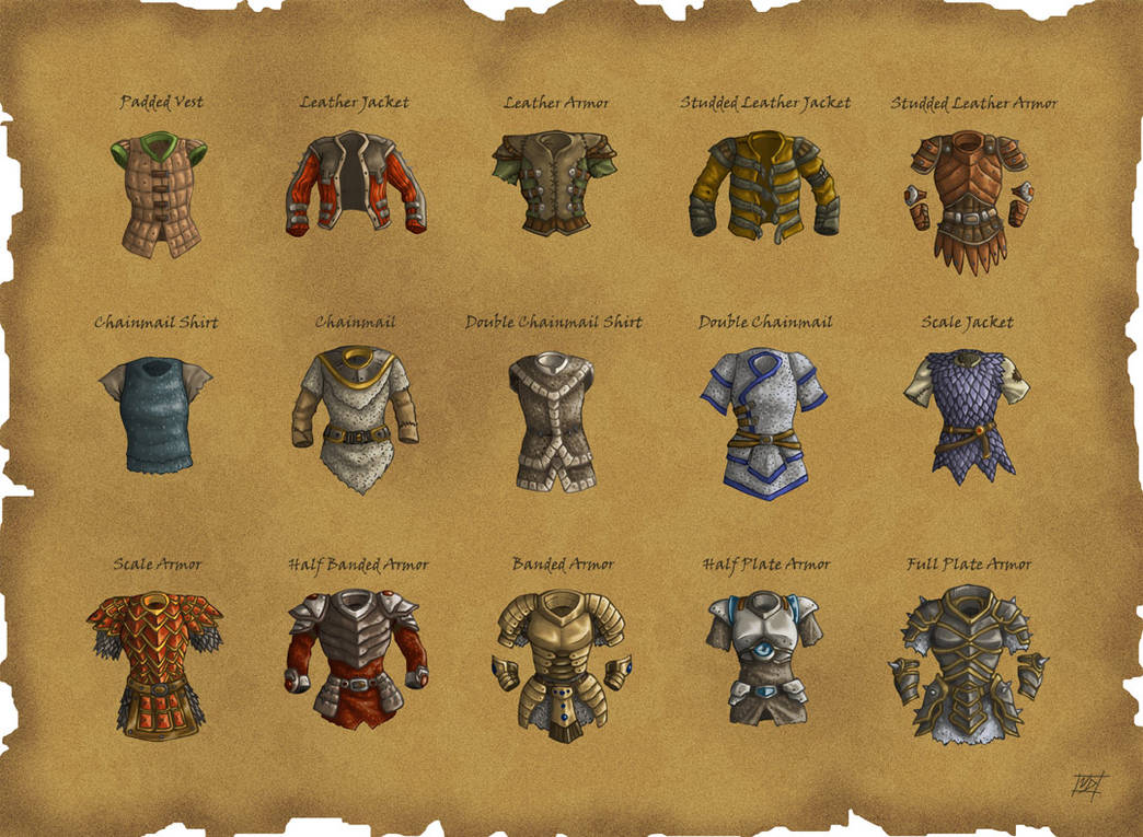 DS: Armors by willowWISP on DeviantArt