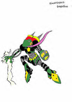 Thundermace Greenfrog COLOR by Heavynova on DeviantArt