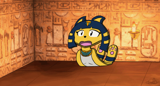 Ankha Roll By Whimsicalem On Deviantart