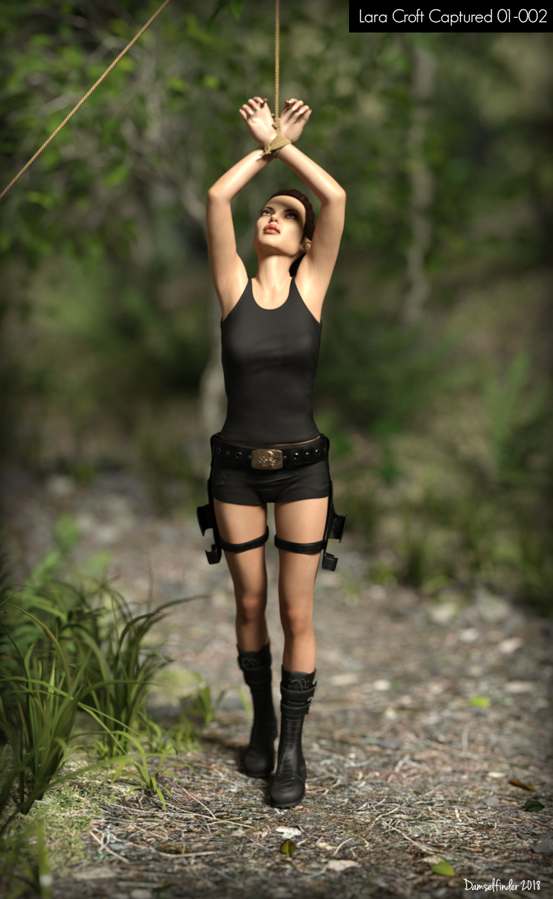 Lara Croft Captured 01 002 By Damselfinder On Deviantart