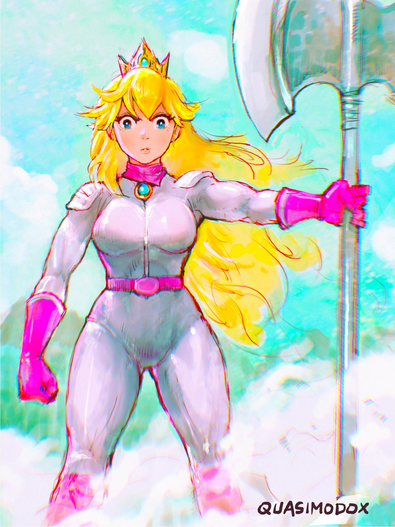 Princess Peach By Quasimodox On Deviantart