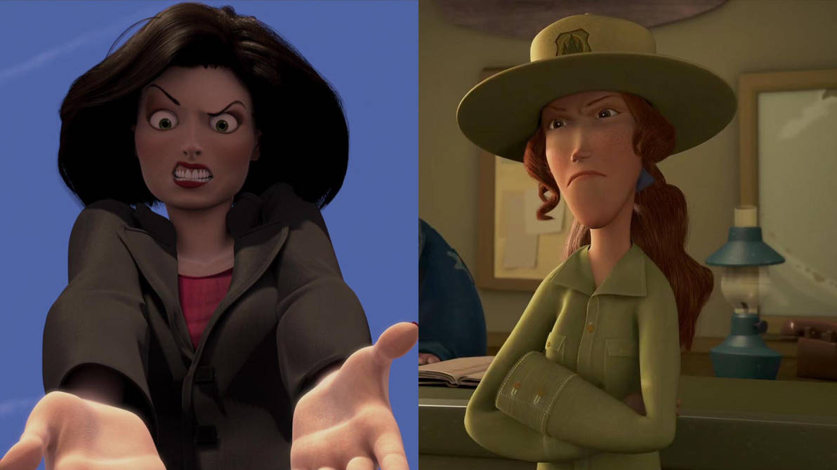 Gladys Sharp And Ranger Beth Are Both Angry By Jonahcampbellrocks04 On Deviantart