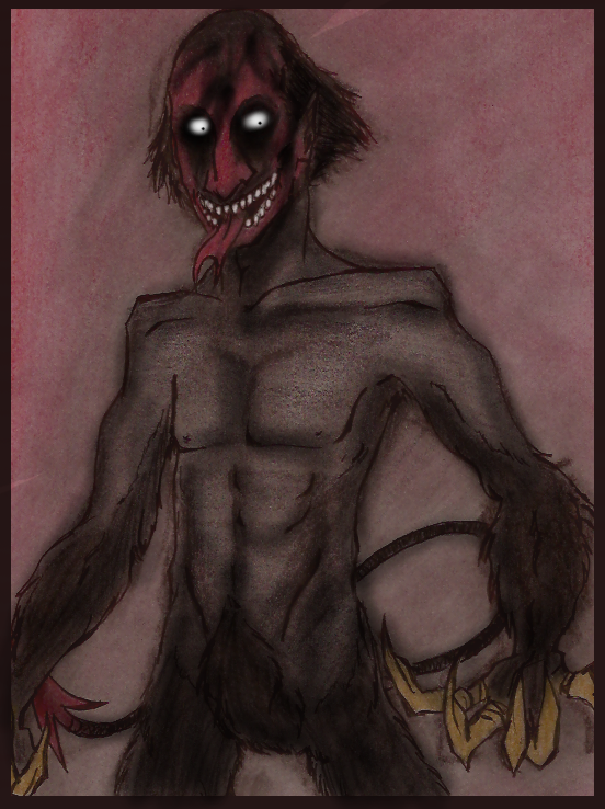 Lipstick Face Demon Drawing | Lipstutorial.org Lipstick Face Demon Drawing | Lipstutorial.org