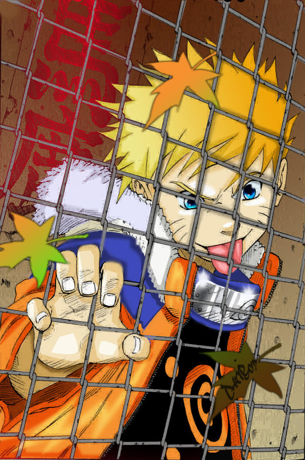 ON THE GATE naruto by CRISTIAN-SANTOS on DeviantArt