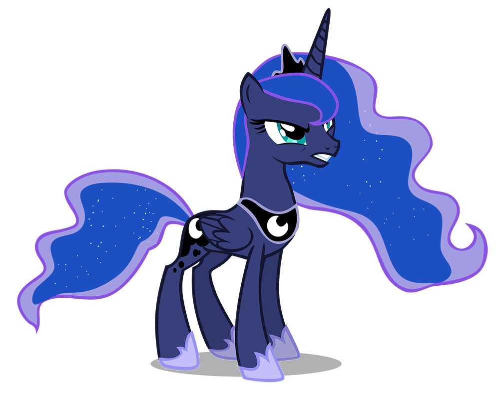 Princess Luna Angry By Hendro107 On Deviantart