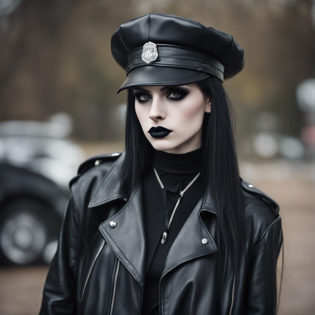 Leather Goth By Astoriadreaming On Deviantart