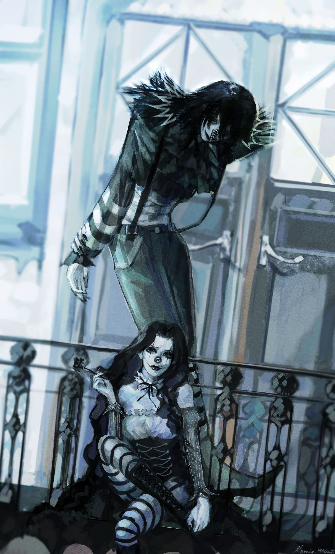 Laughing Jack And Jill By Marcieeeeee On Deviantart