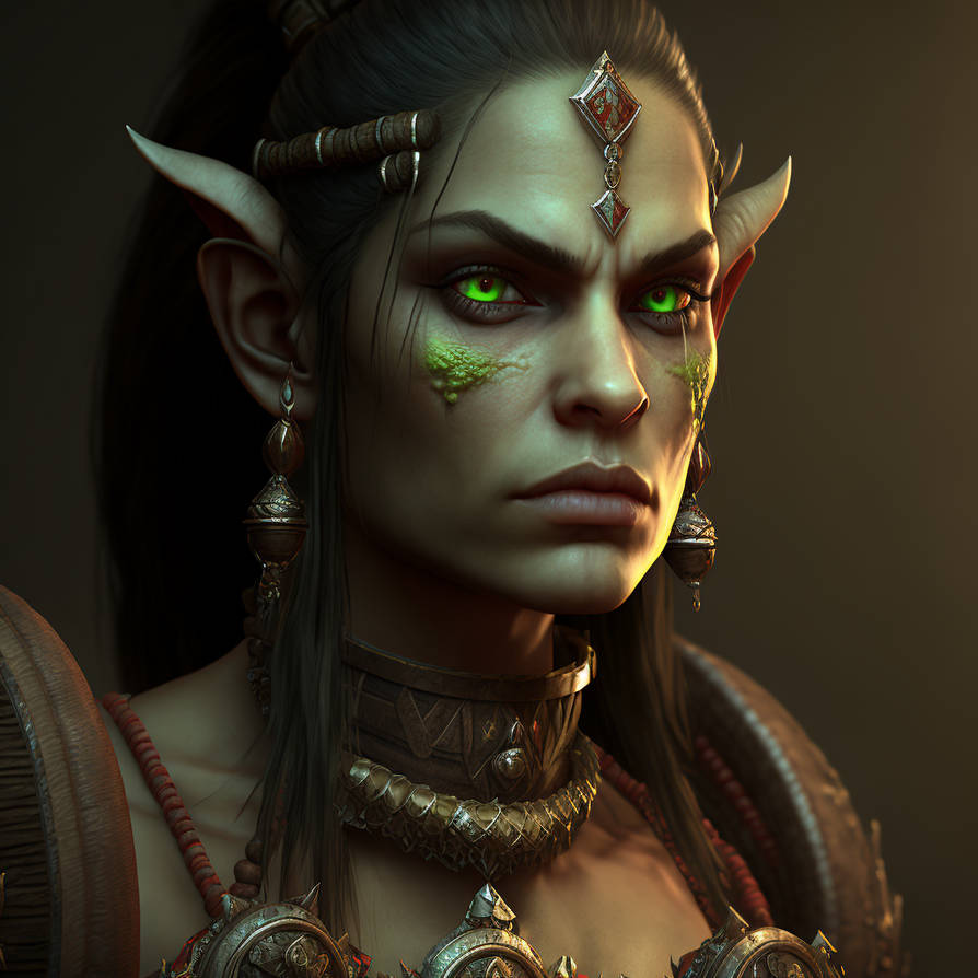 Orc Elf Halfling By Sint3tico On Deviantart