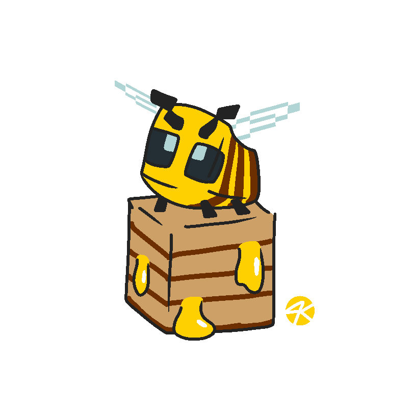 Minecraft Bee By Jk Kino On Deviantart
