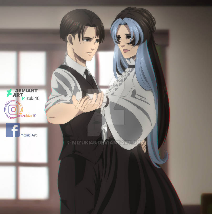 Snk Aot Levi Ackerman And Maria Ackerman By Mizuki46 On Deviantart