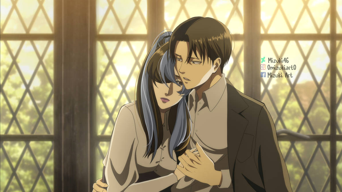 Snk Aot Levi Ackerman And His Wife Maria Ackerman By Mizuki46 On Deviantart