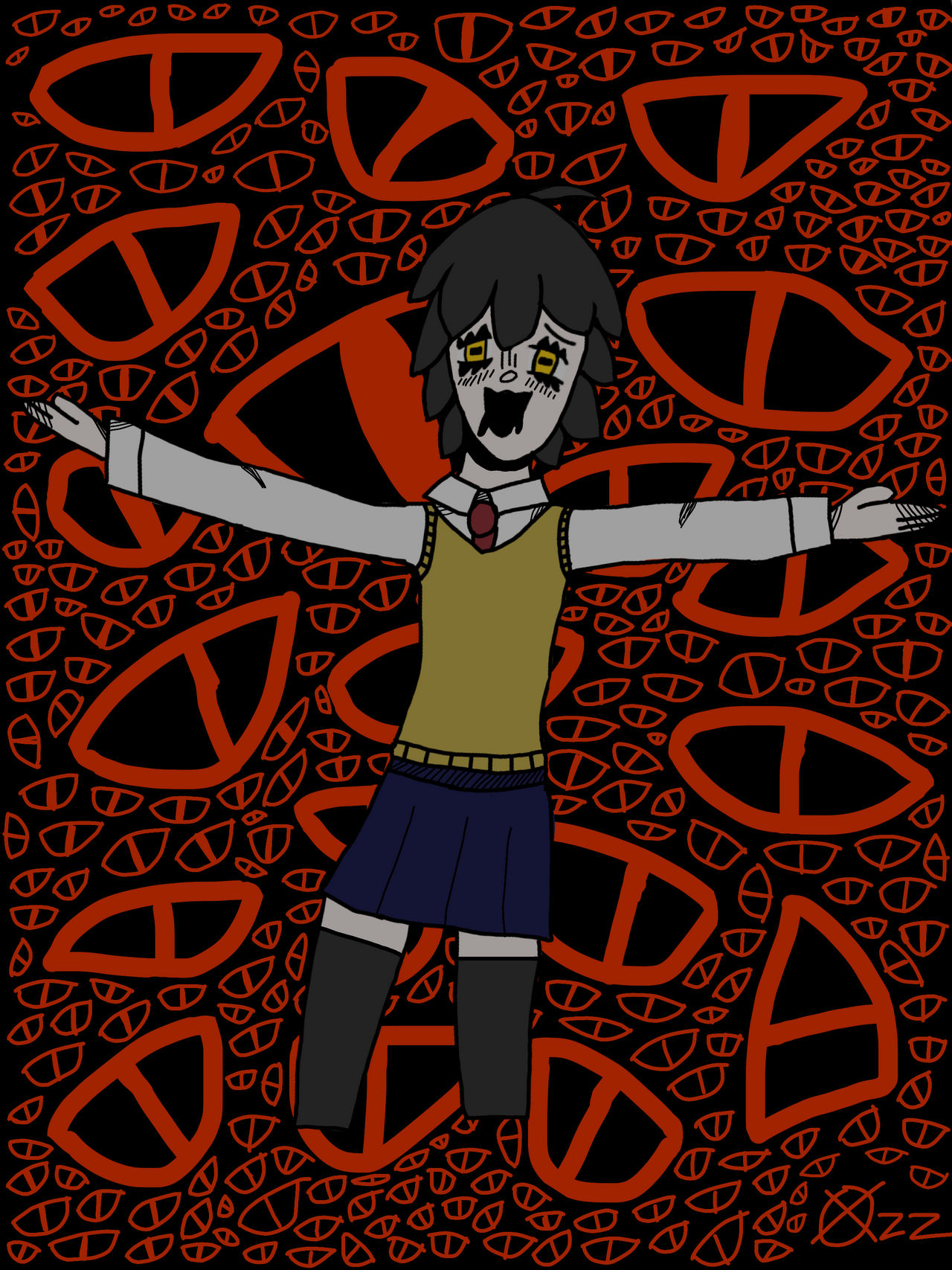 Abnormality Dancing Girl By Theirmajestii On Deviantart