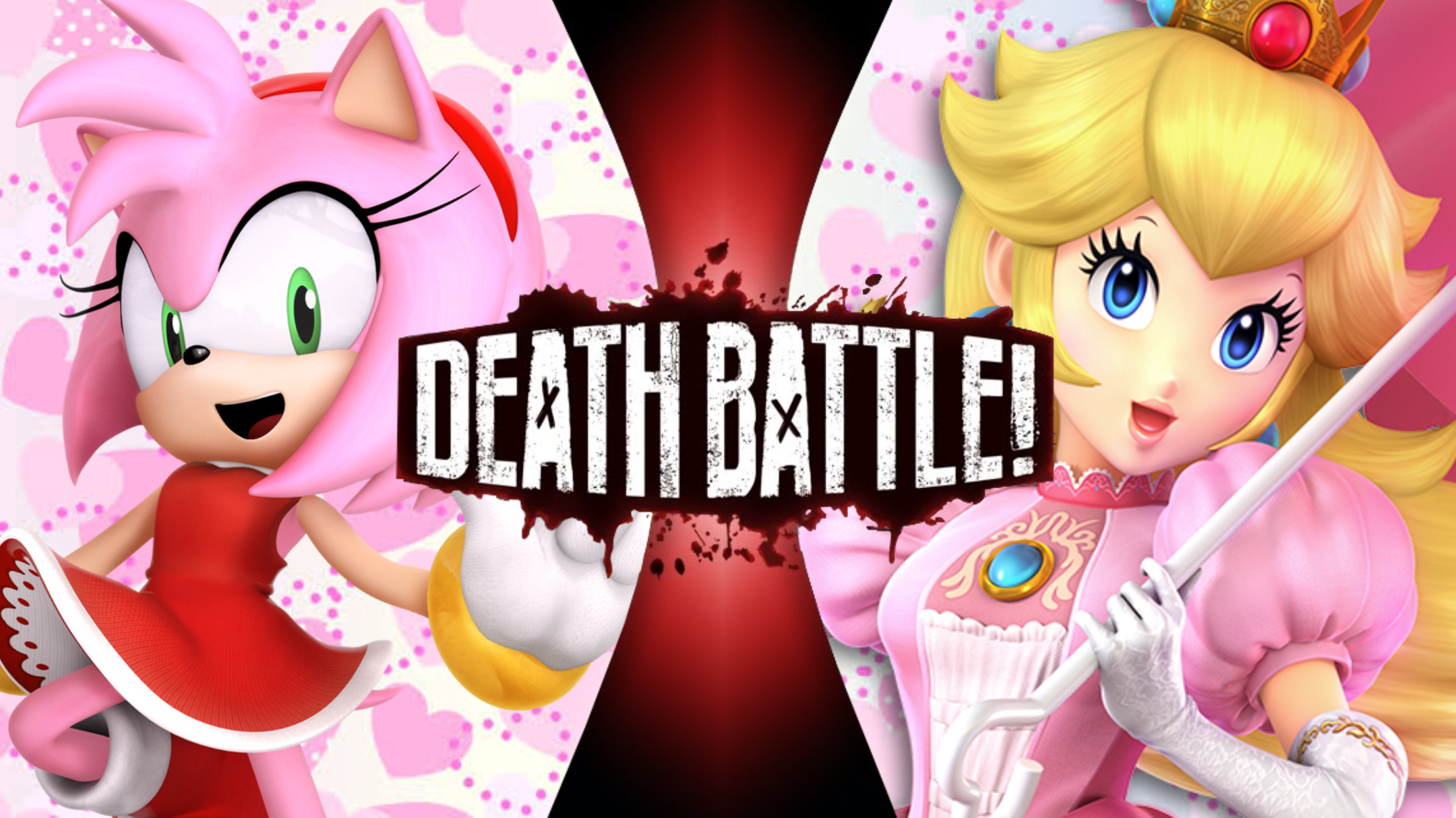 Amy Rose Vs Princess Peach By Densetsu1999 On Deviantart