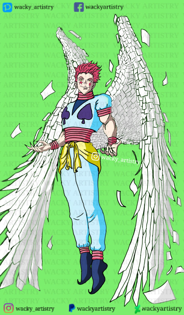 Hisoka Morow By Wackyartistry On Deviantart