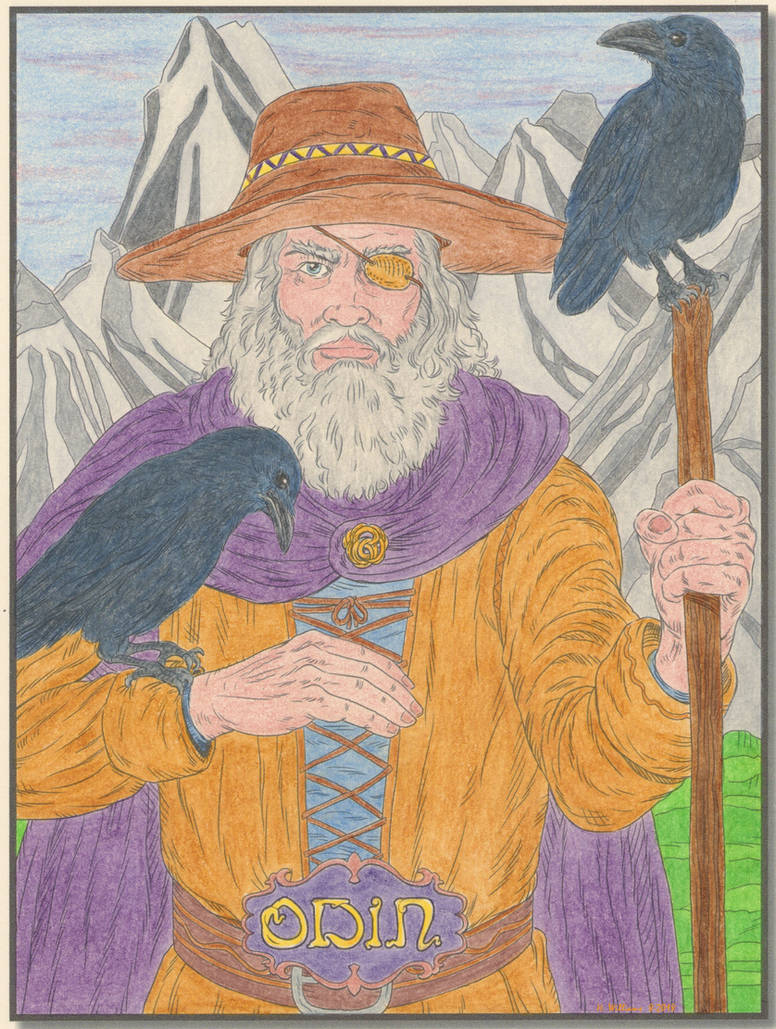 Odin By 12jack12 On Deviantart