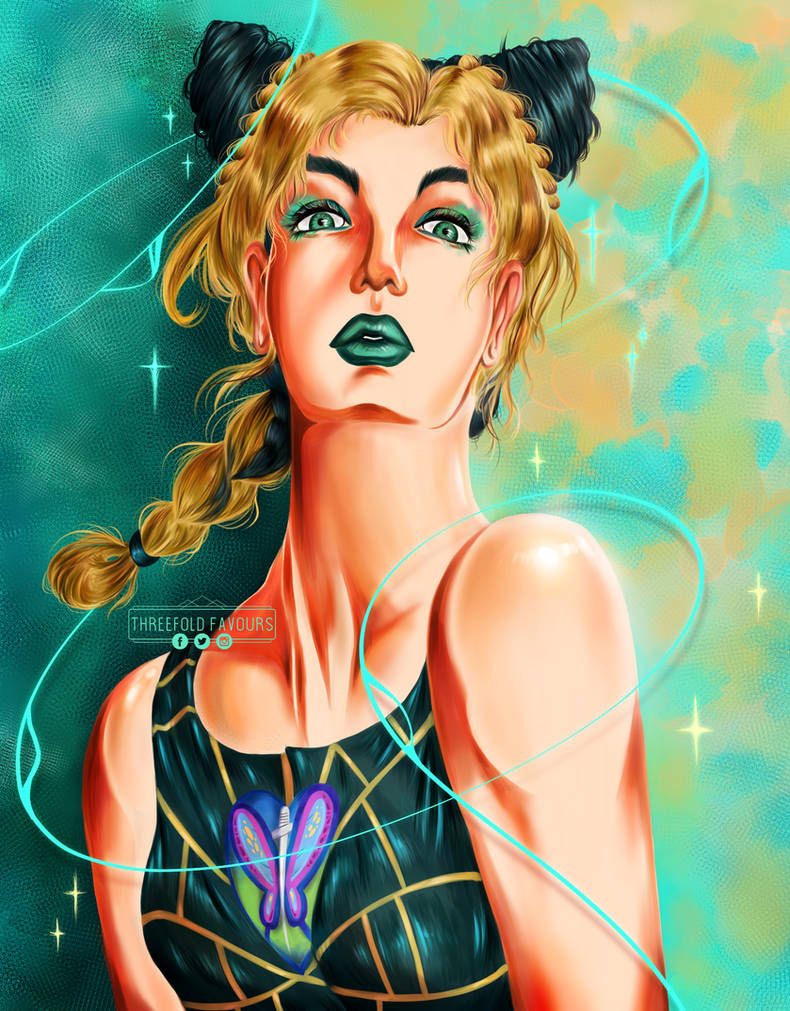 Jolyne Kujo By Thethreefold On Deviantart