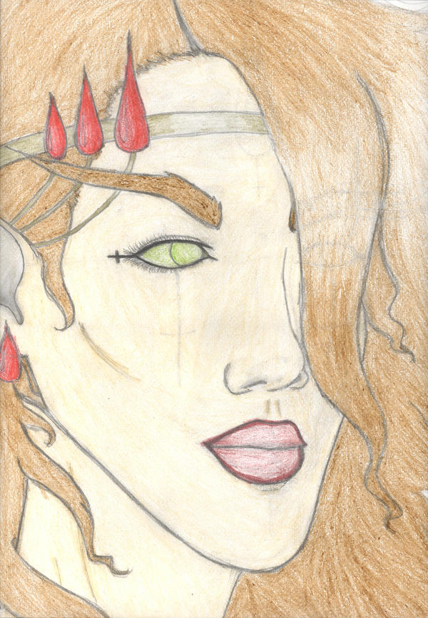 Blood Elf Face by Pinay01 on DeviantArt