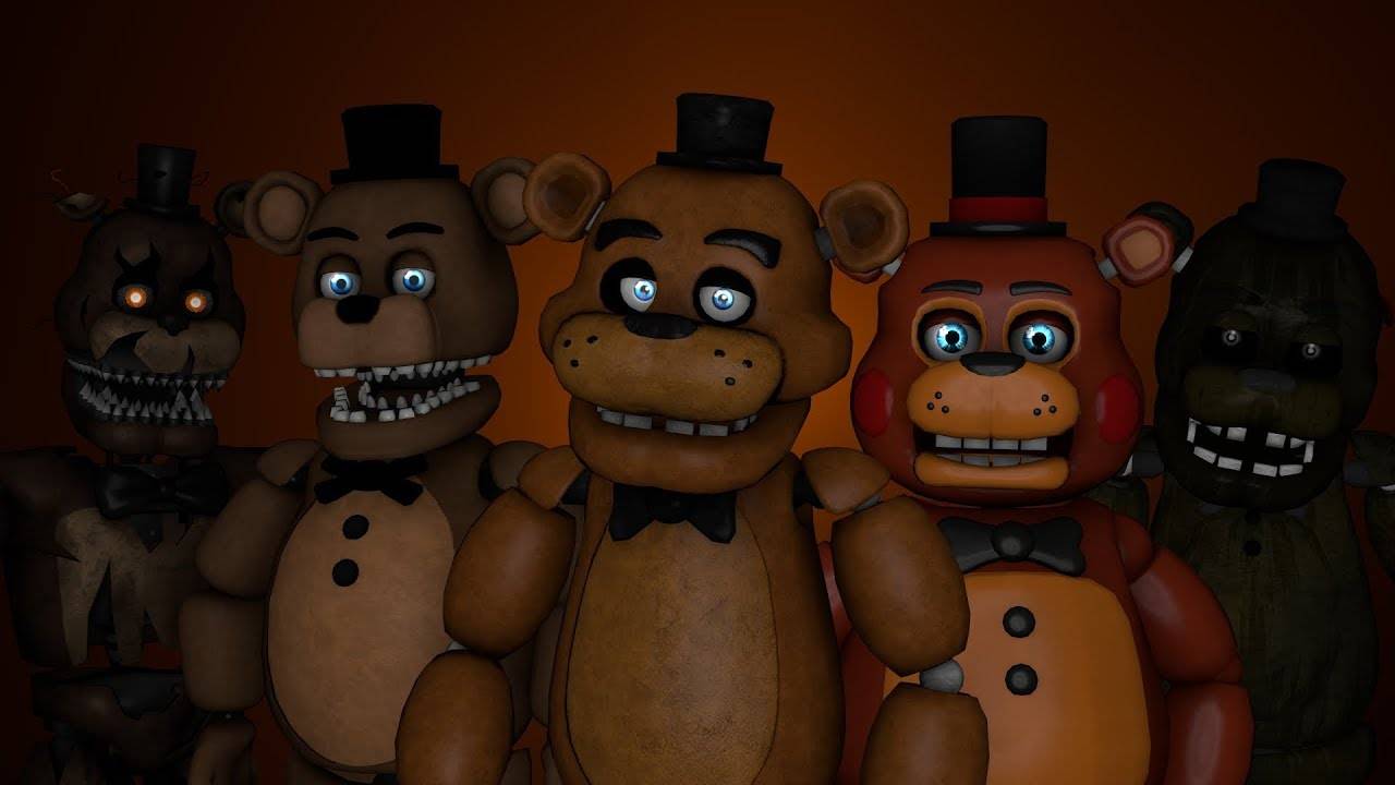 Old Models Of Freddy Fazbear By Alex2004rogov On Deviantart