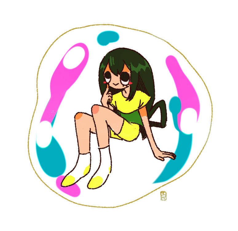 Casual Tsuyu Asui By Teatime Rabbit On Deviantart