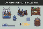 Free Pixel Art Dungeon Objects Asset Pack by CraftPix on DeviantArt