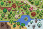 Free Top-Down Trees Pixel Art by CraftPix on DeviantArt