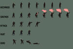 Free Soldier Sprite Sheets Pixel Art by CraftPix on DeviantArt