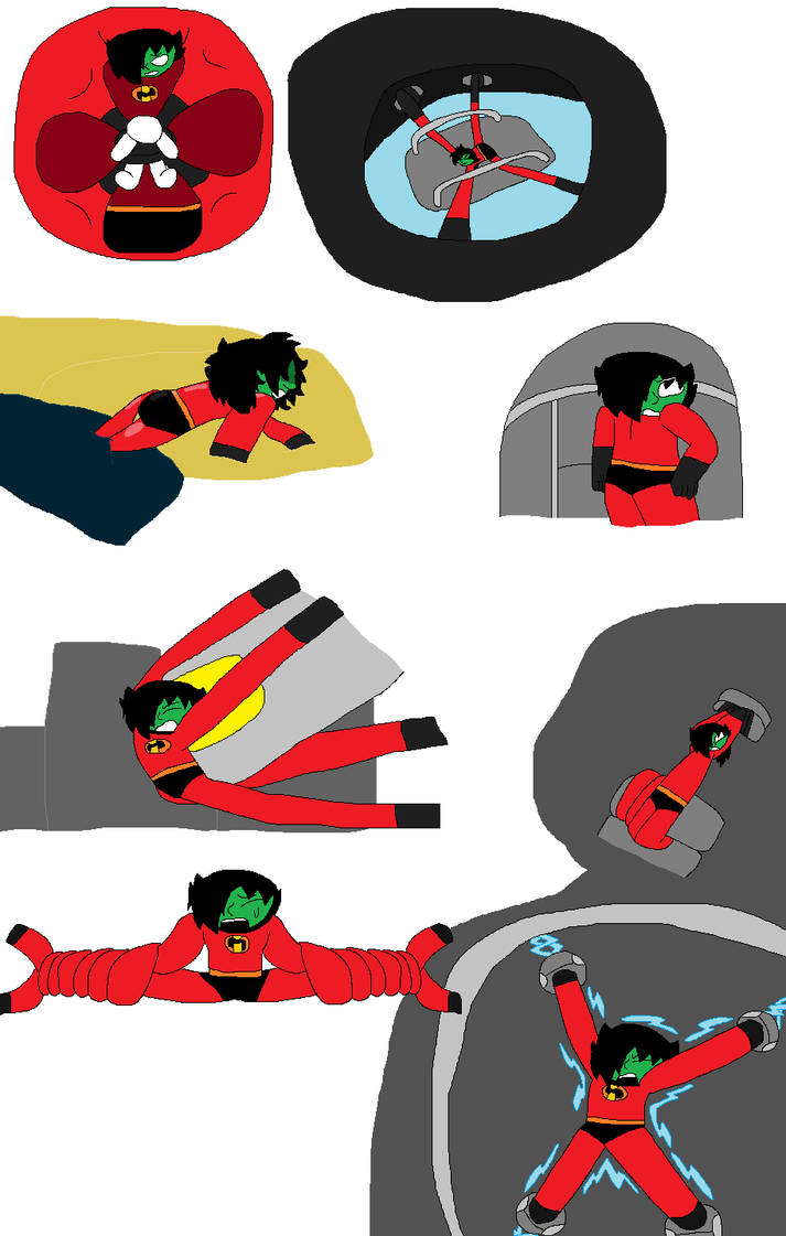 Elastigirl References By Fracturedwrestling On Deviantart