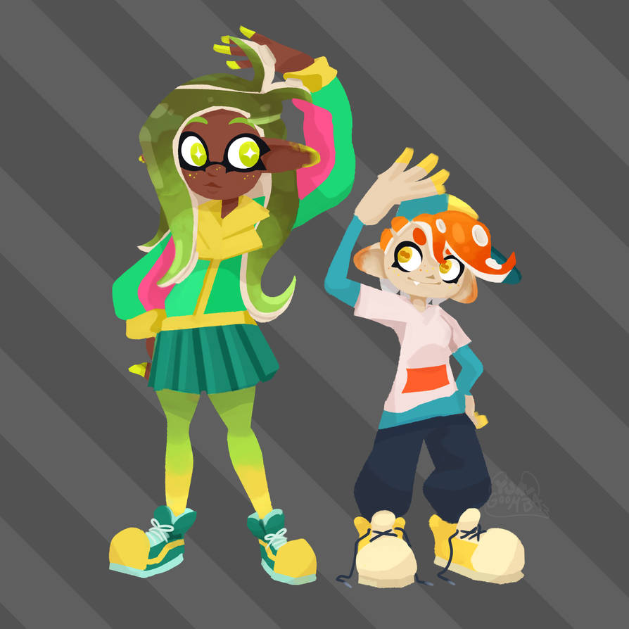 Baked Fresh Splatoon Idol Ocs By Yukigoomba On Deviantart