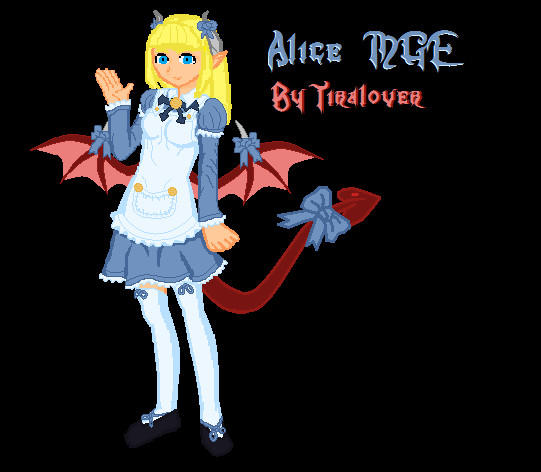 Alice Mge Pixel Art By Tiralover On Deviantart