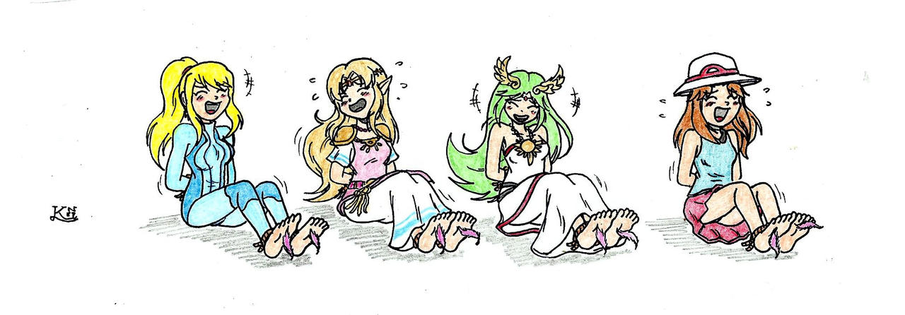 Commission Super Smash Tickling Ultimate 2 By Kingnanamine87 On Deviantart