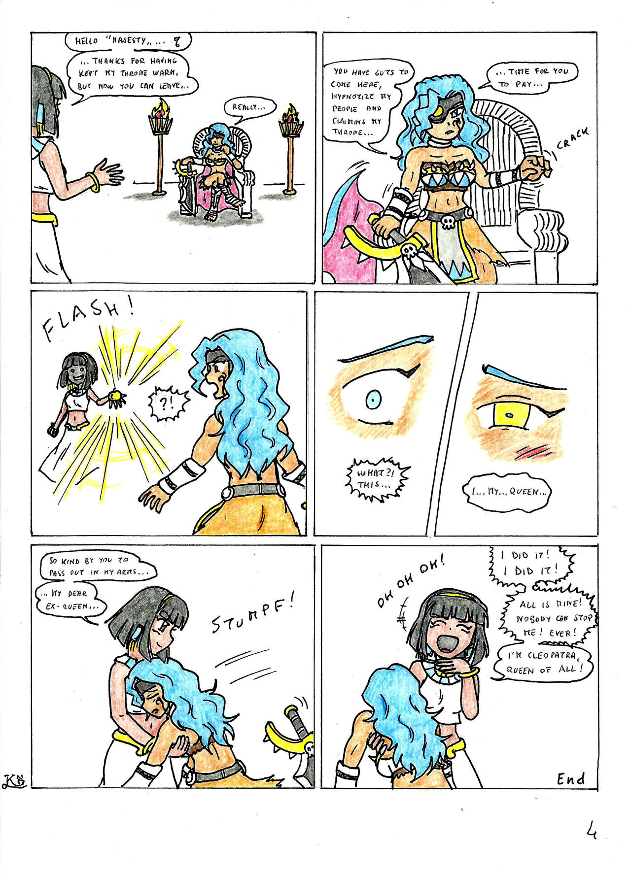 Commission Amazoness Village Conquering Page 4 By Kingnanamine87 On