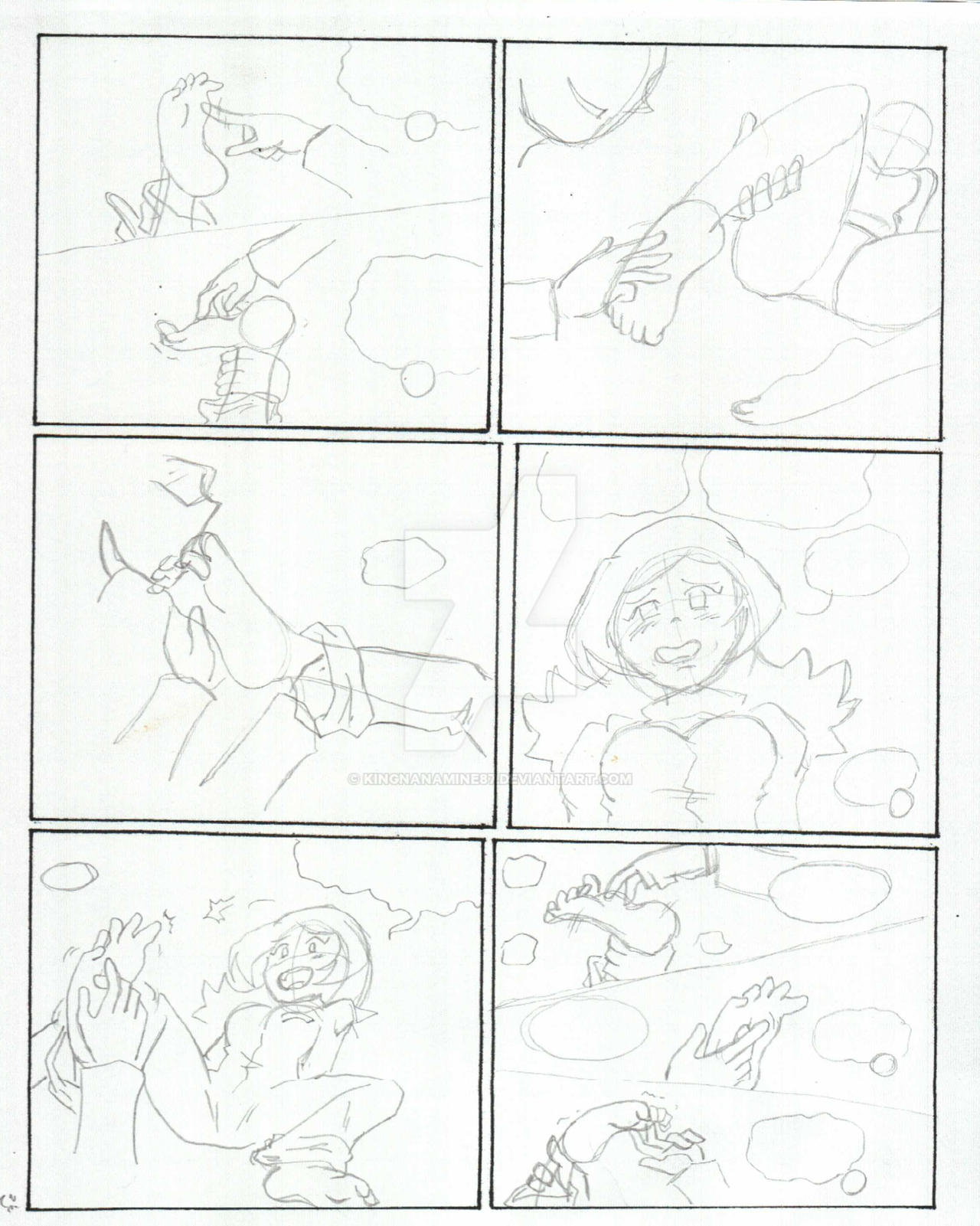 Hard Worker, Soft Tease pag. 3 (sketch) by KingNanamine87 on DeviantArt Hard Worker, Soft Tease pag. 3 (sketch) by KingNanamine87 on DeviantArt