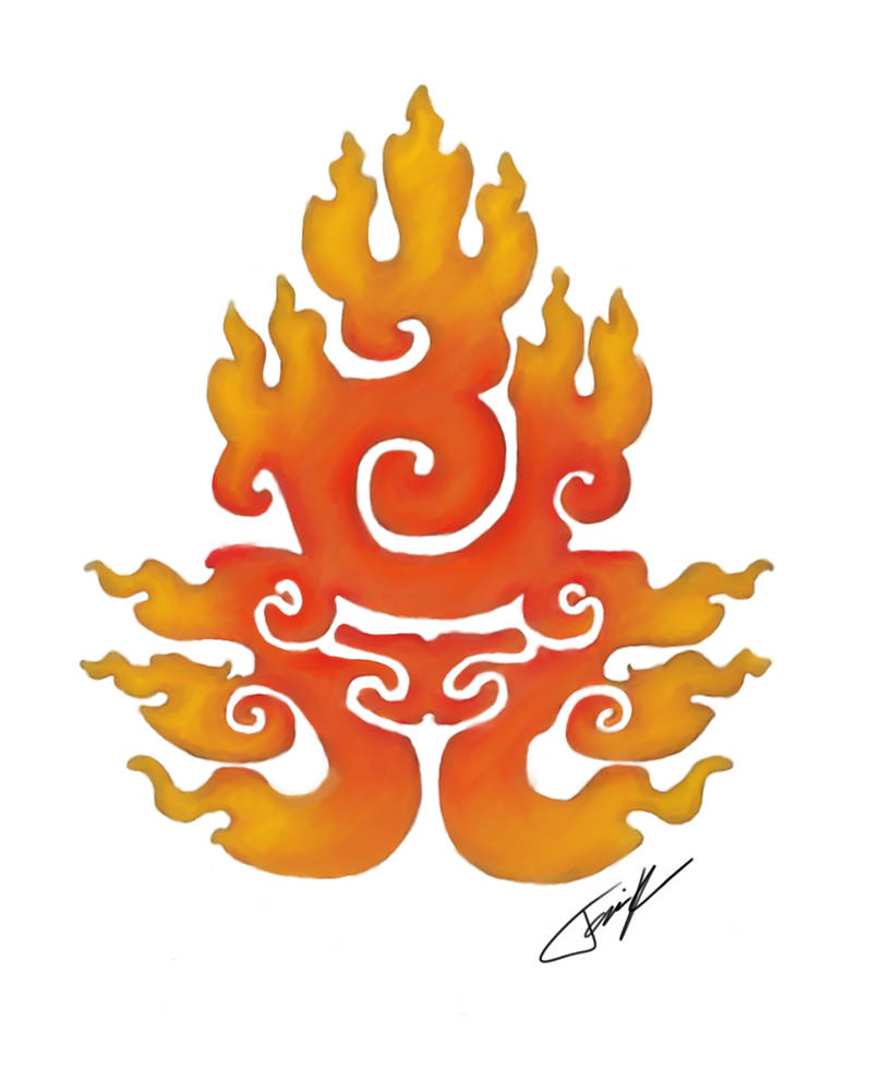 tibetan flame... by The-DeDE on DeviantArt
