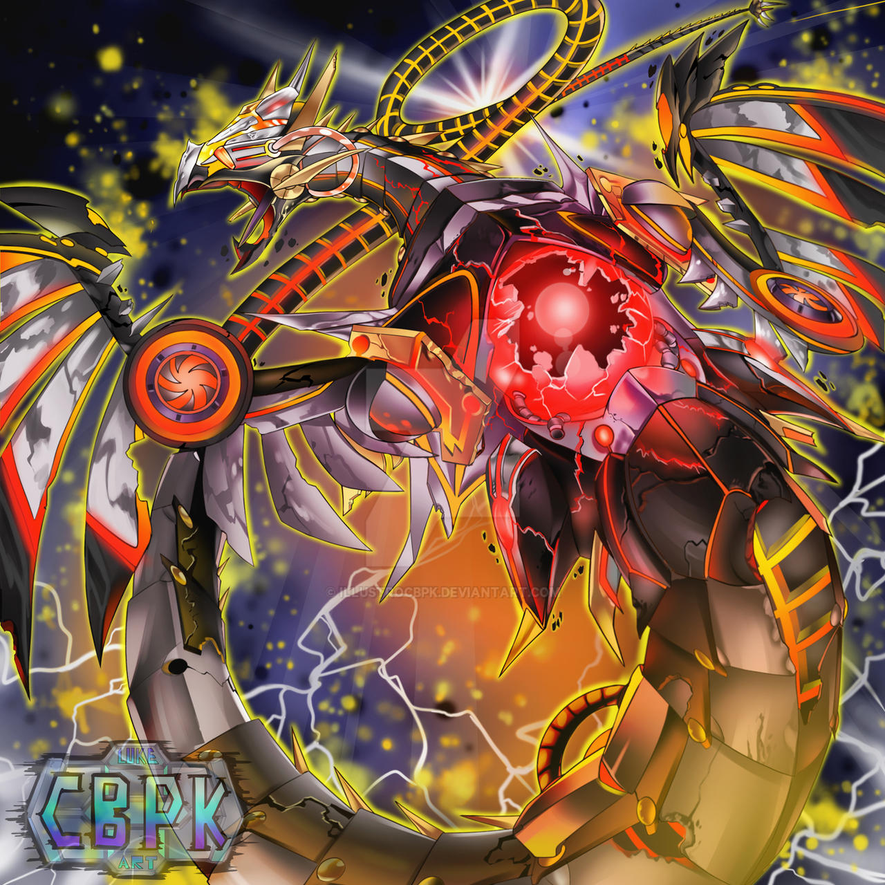 Yugioh Cyber Dragon Unending By Illustrocbpk On Deviantart