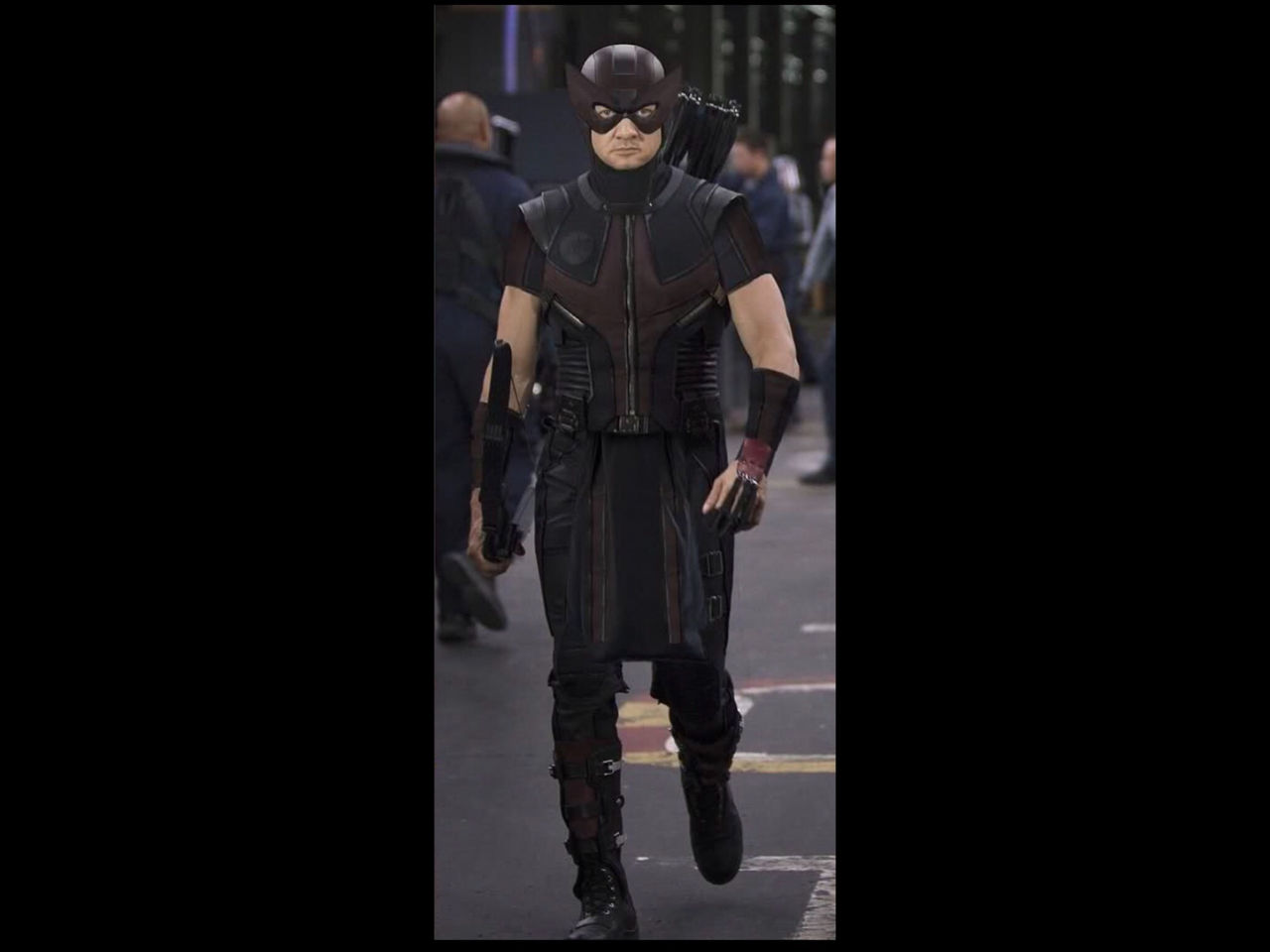 Classic Hawkeye Editavengers 2012 By Tytorthebarbarian On Deviantart