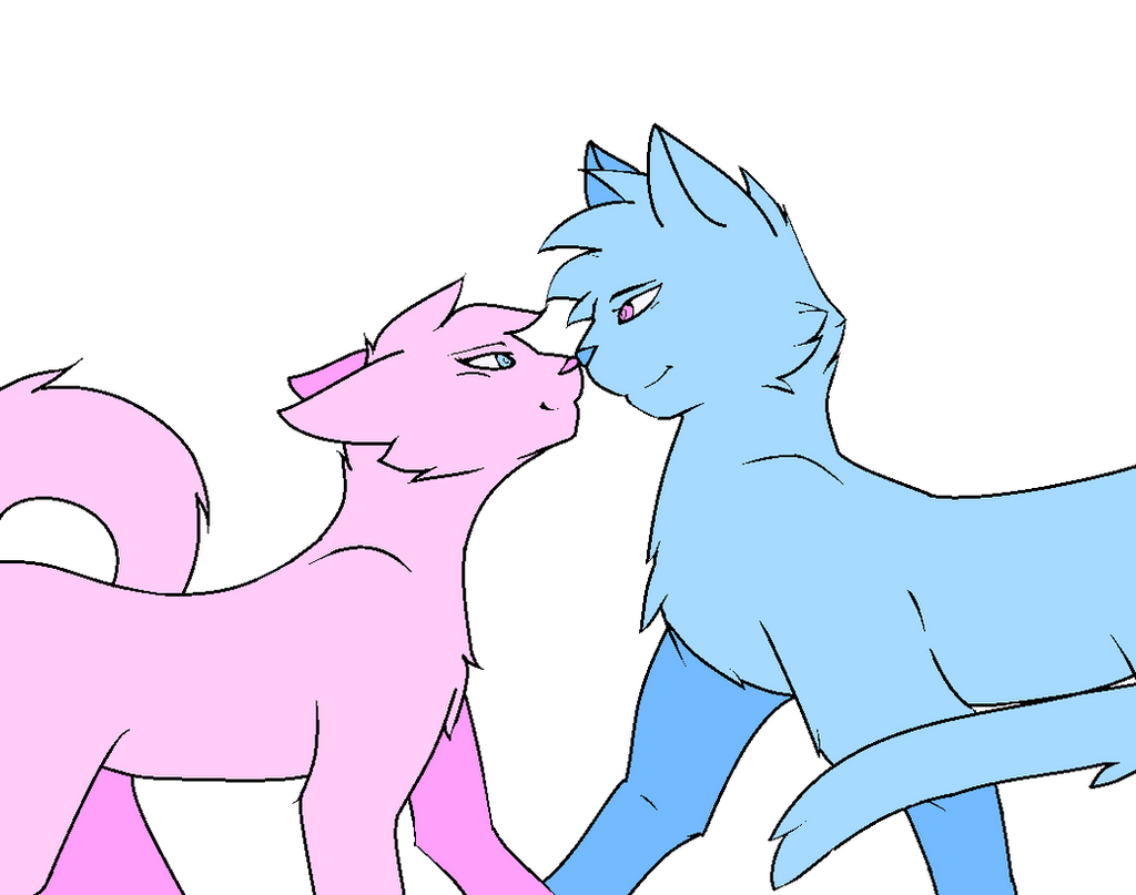 Kitty Love Lineart By Penumbria On Deviantart