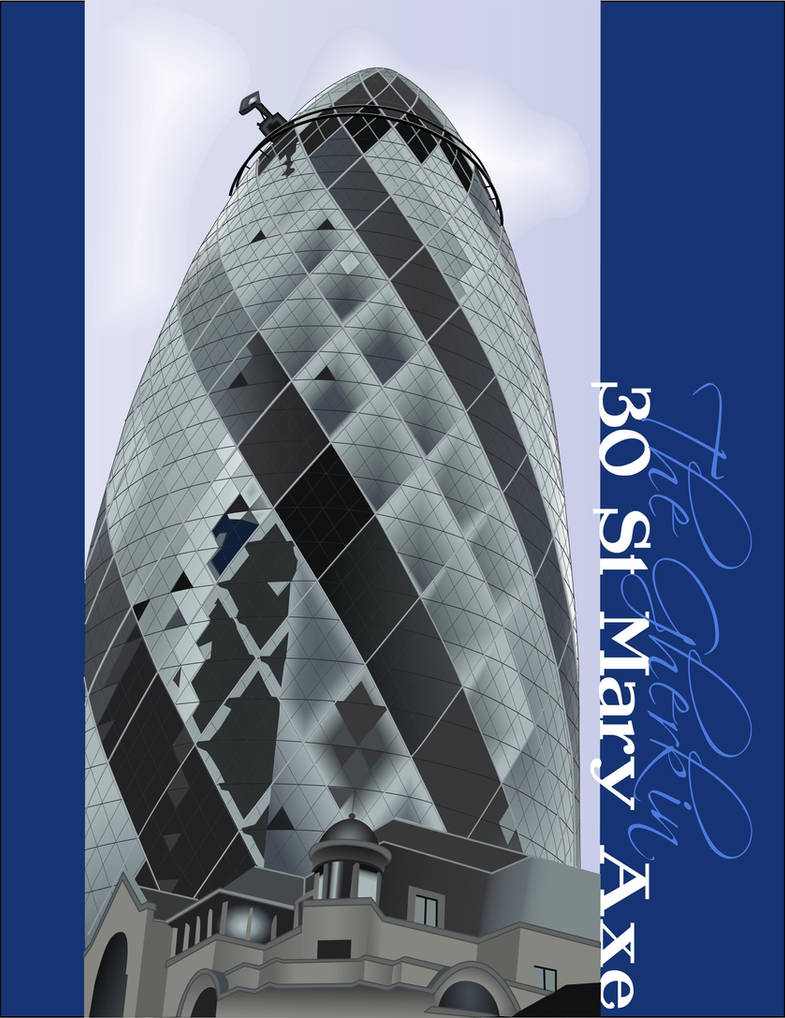 The Gherkin by squirtblossom on DeviantArt